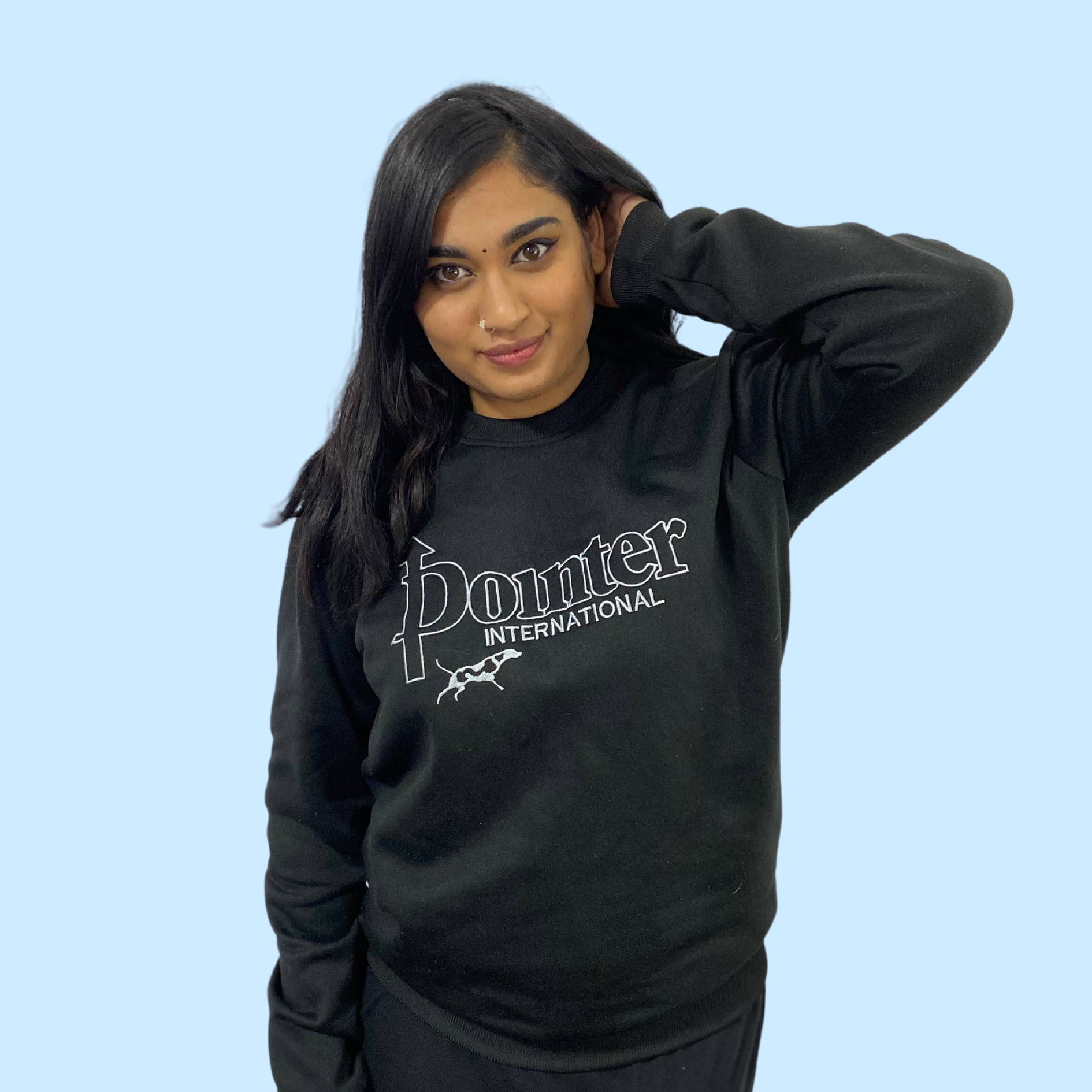 P0006 Fleece Top - Black – Pointer International